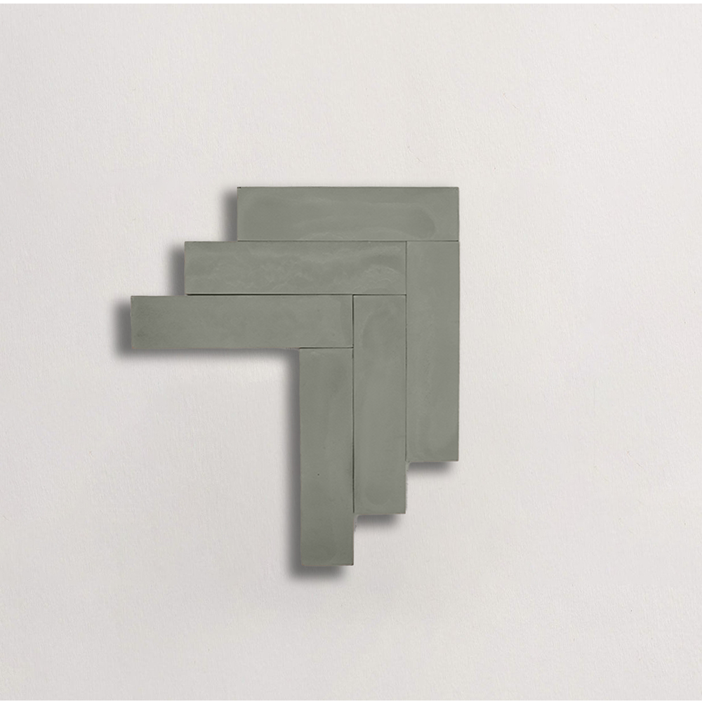 Kit-Kat Grey Tiles | Mosaico Tiles